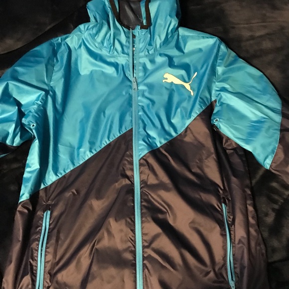 Jackets & Coats | Puma Rain Jacket Coat | Poshmark